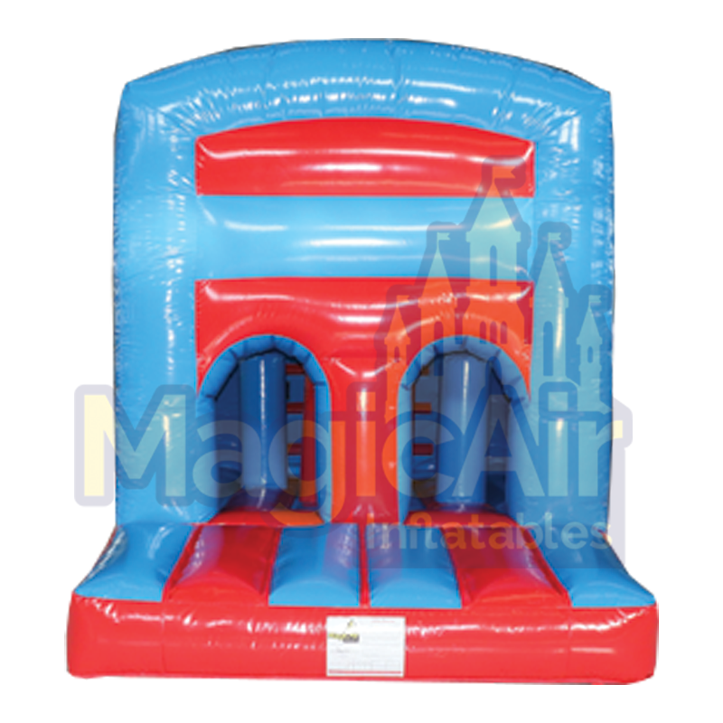 Fun Run & Slide - Red & Blue Plain – Magic Air Inflatables